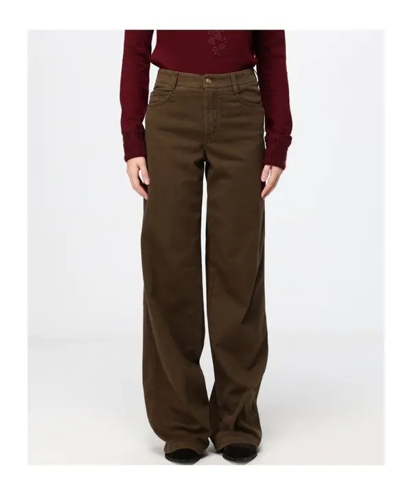Ermanno Scervino Mid-rise Wide-leg Jeans