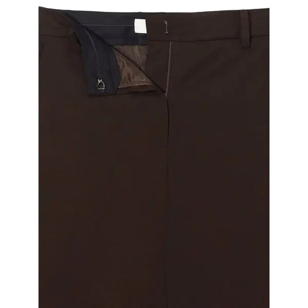 DUNST Pinstripe Column Midi Skirt