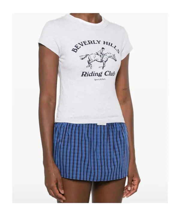 SPORTY  RICH Short-sleeved T-shirt