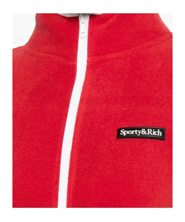 SPORTY  RICH Long-sleeve Casual Jacket