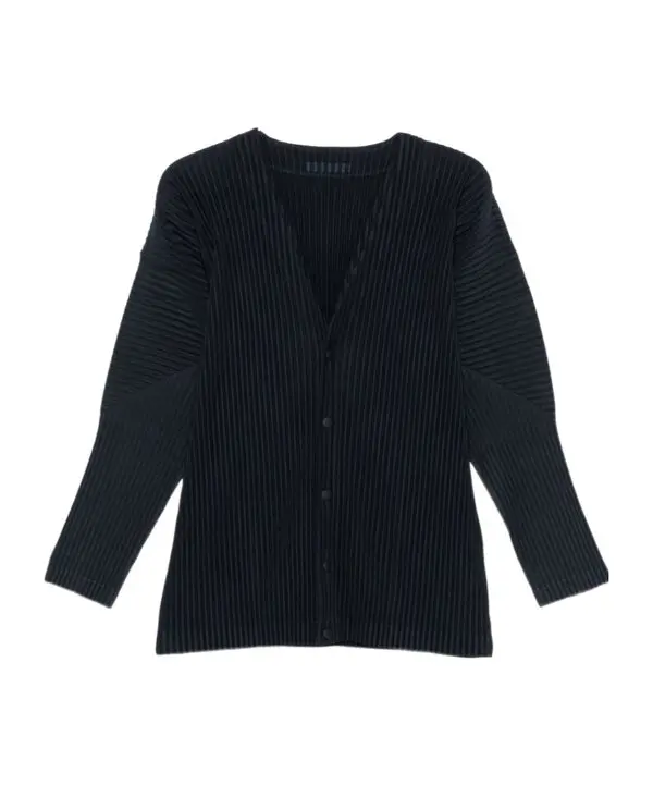 Issey Miyake Pleated Cardigan