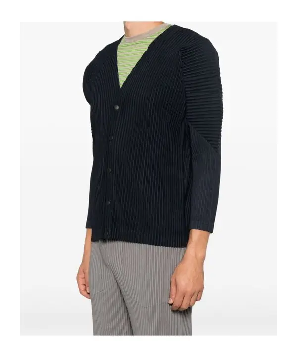 Issey Miyake Pleated Cardigan