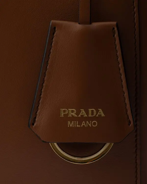 Prada Carry Mini Leather Handbag