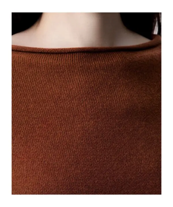 Marella Boat-neck Long-sleeve Sweater
