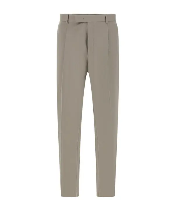 PT TORINO Casual Trousers With Belt Loops - Nude