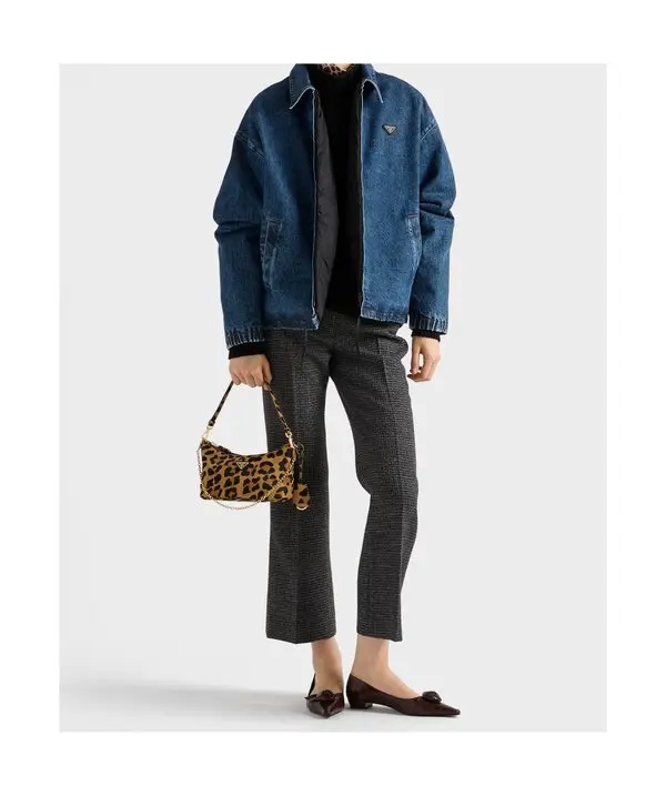 Prada Printed Calf Hair Leather Mini-bag