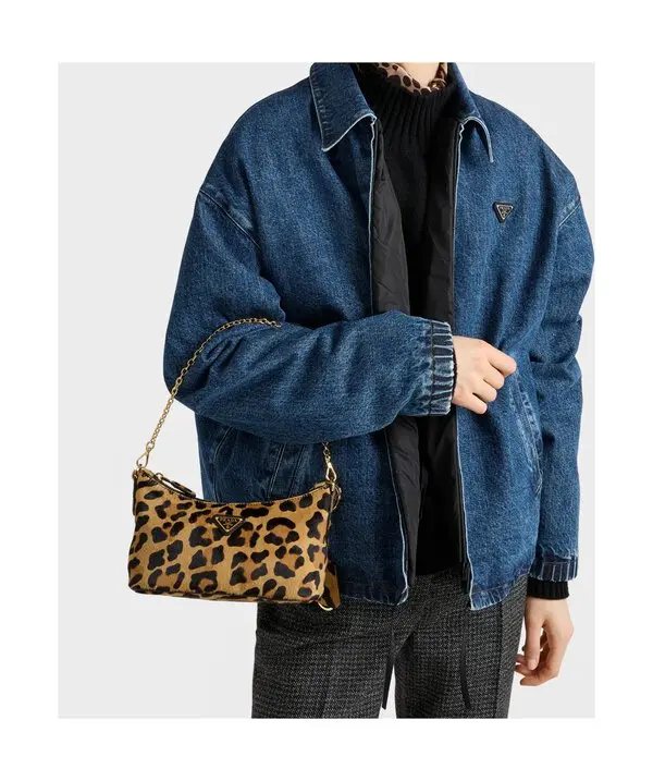 Prada Printed Calf Hair Leather Mini-bag