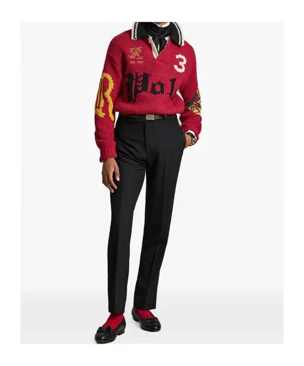 Ralph Lauren Relaxed-fit Polo-collar Jumper