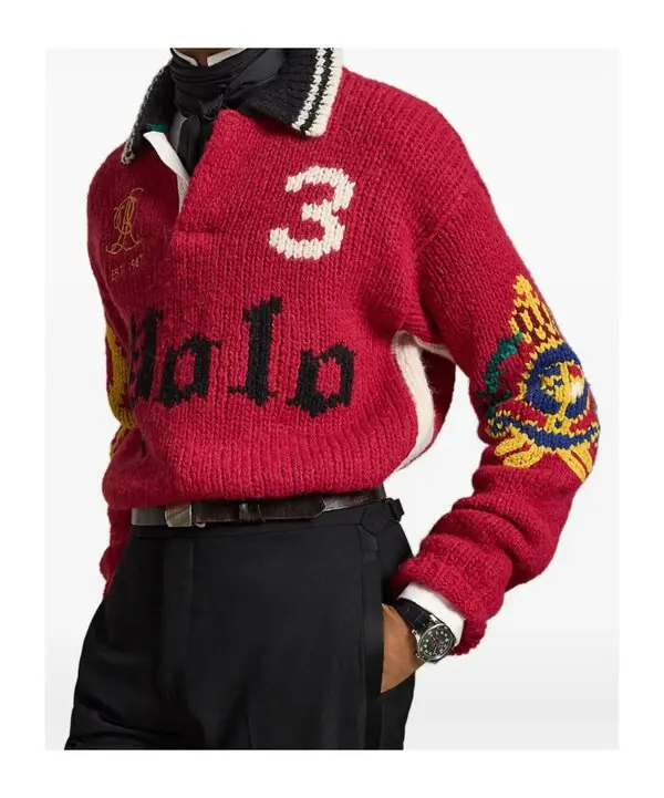 Ralph Lauren Relaxed-fit Polo-collar Jumper