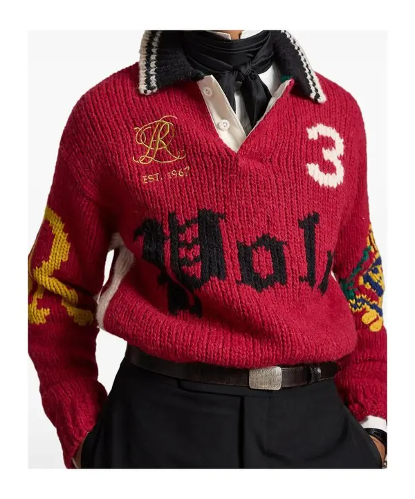 Ralph Lauren Relaxed-fit Polo-collar Jumper