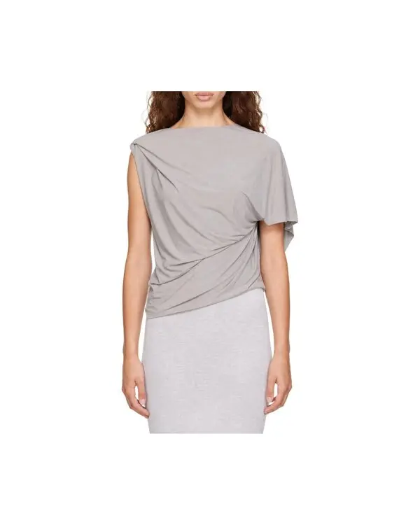ENTIRE STUDIOS Asymmetric Draped Blouse