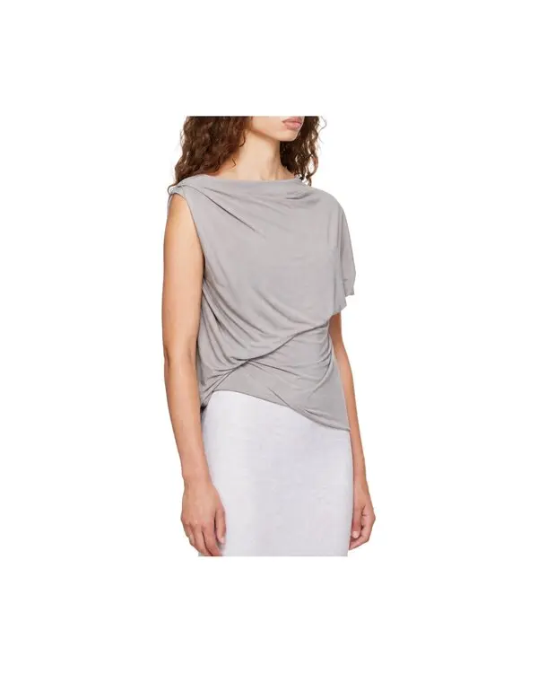 ENTIRE STUDIOS Asymmetric Draped Blouse