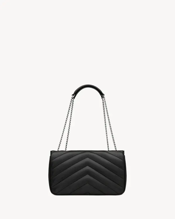 Saint Laurent Loulou Medium In Matelasse Lambskin