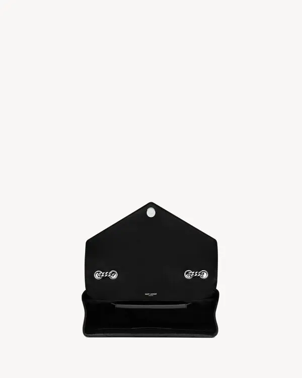 Saint Laurent Loulou Medium In Matelasse Lambskin