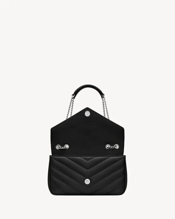 Saint Laurent Loulou Medium In Matelasse Lambskin
