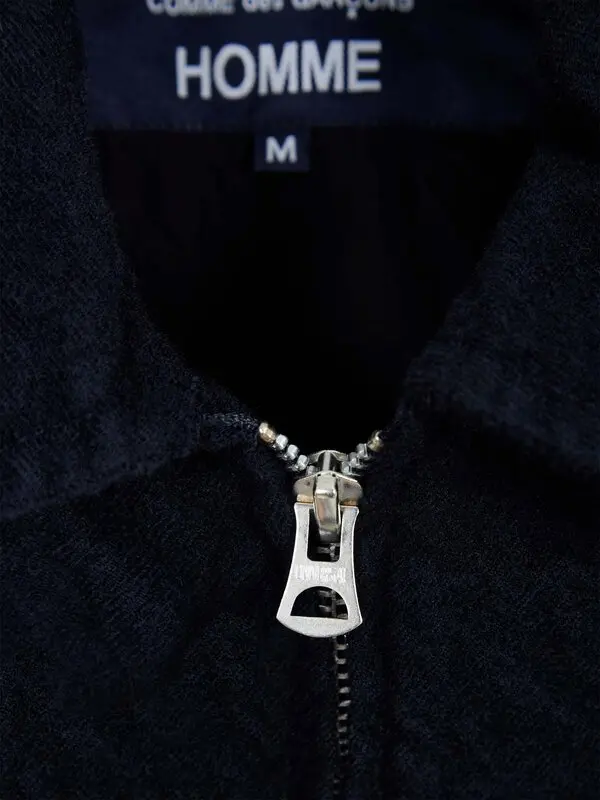 Comme Des Garçons Long-sleeved Collared Jacket