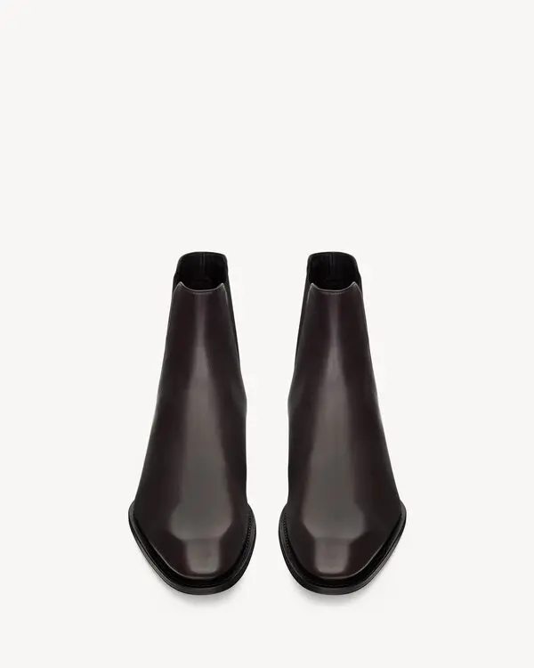 Saint Laurent Aurelien Chelsea Boots In Smooth Leather