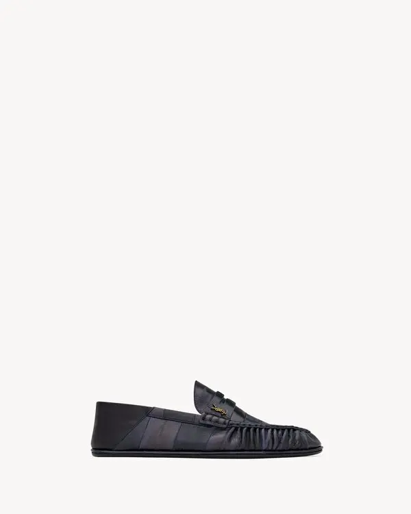 Saint Laurent Le Loafer Foldable In Hagfish