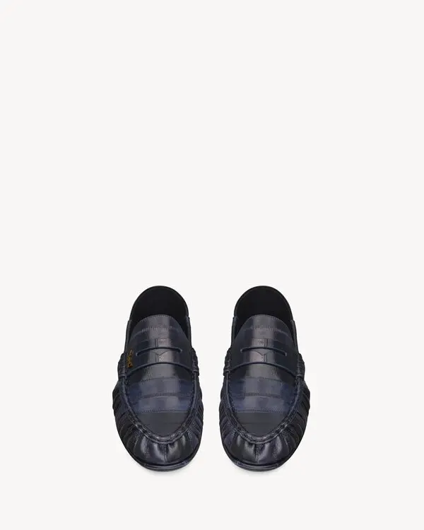 Saint Laurent Le Loafer Foldable In Hagfish