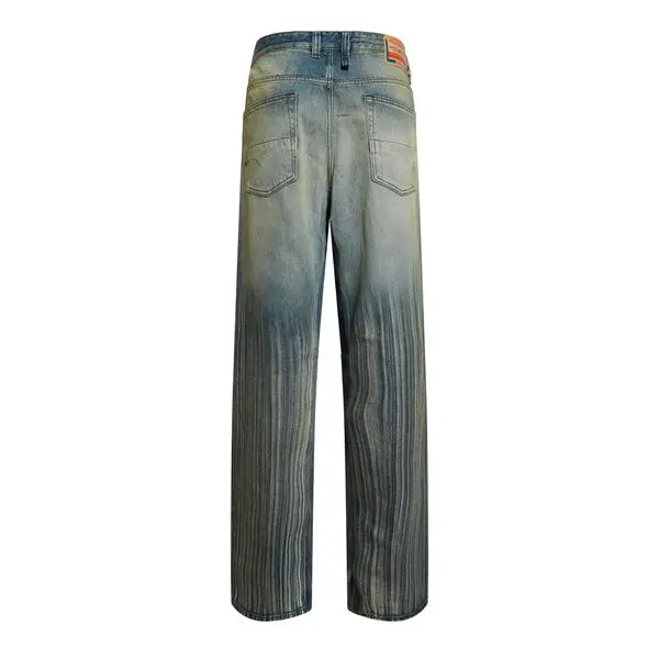 DIESEL® D-macro-u Wide Leg Jeans
