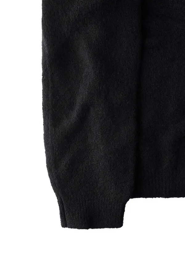 POST ARCHIVE FACTION (PAF) Long-sleeve Collared Knit Top