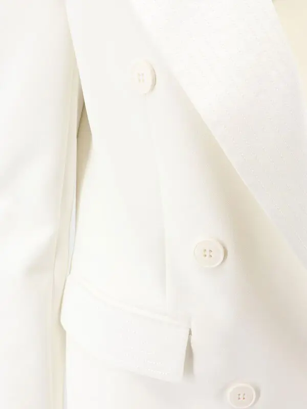 Elisabetta Franchi Double-breasted Peak-lapel Blazer