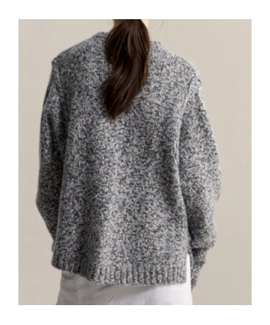 Maison Kitsuné Boxy Mouline Knitted Sweater