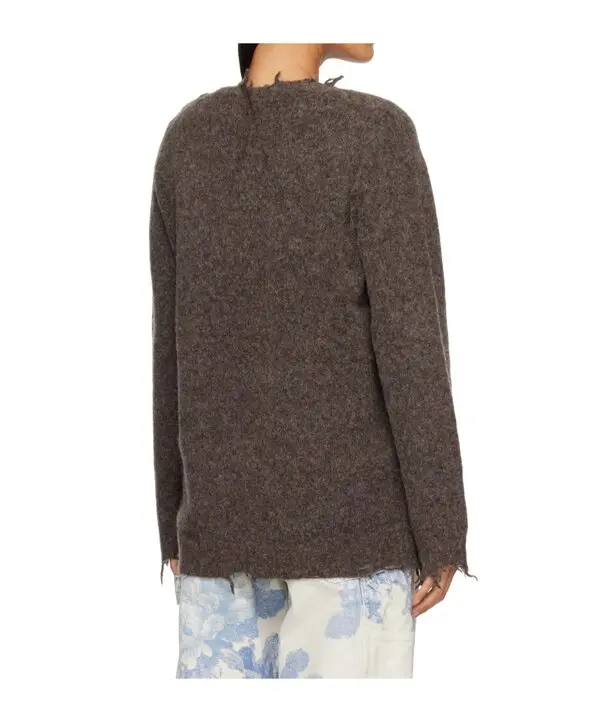 R13 Long-sleeved Knit Top