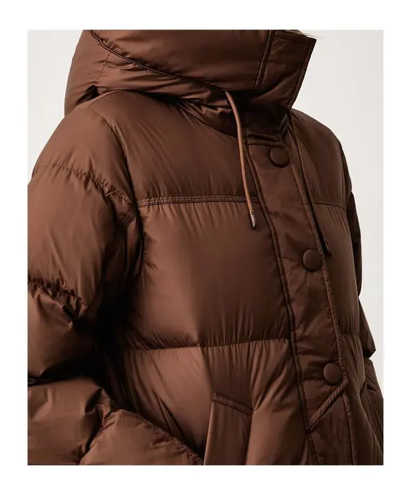 Marella Quilted Hooded Down Jacket