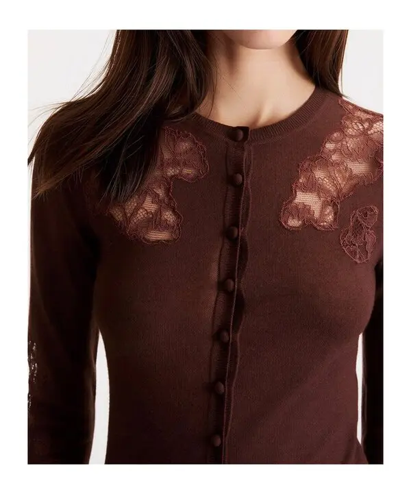 Marella Ribbed-knit Crew-neck Sweater