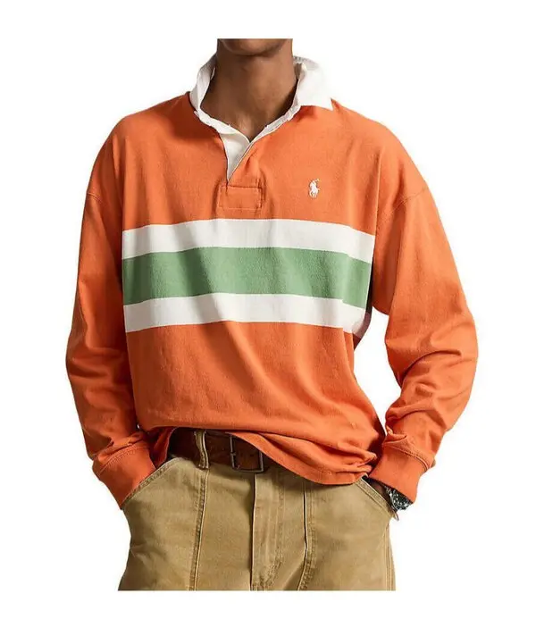 Polo Ralph Lauren Striped Long-sleeve Polo Shirt