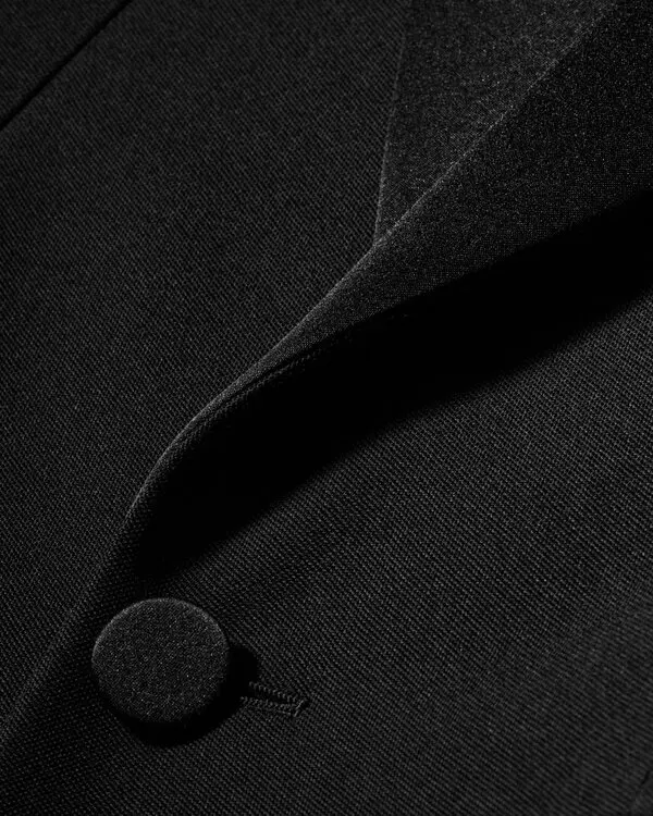 Saint Laurent Long Tuxedo Coat