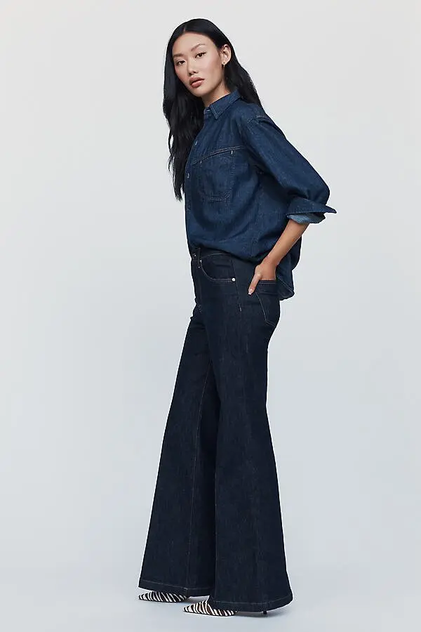 PISTOLA Cara High Rise Flare Jeans