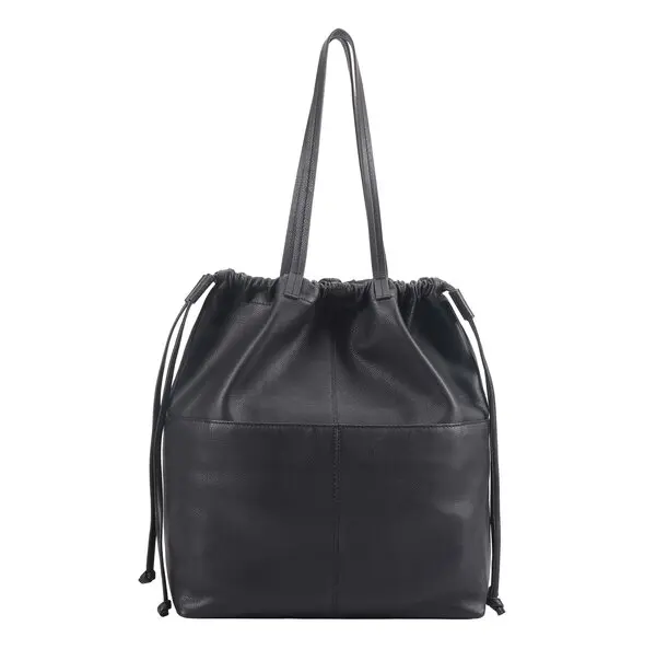 LLOYD BAKER LONDON Salona Leather Shoulder Bag - Black
