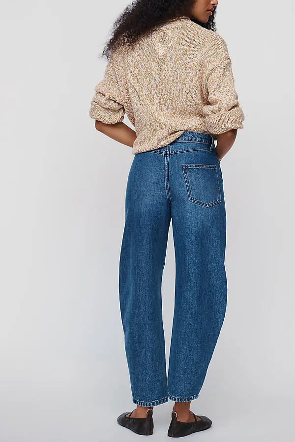Joe's Jeans Billie Ankle High Rise Barrel Jeans