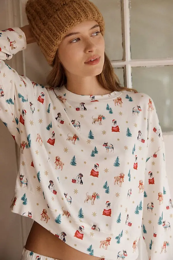 Z Supply Pawfect Long Sleeve Top
