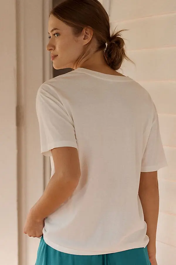 Z Supply Redeer 100% Cotton Boyfriend Tee