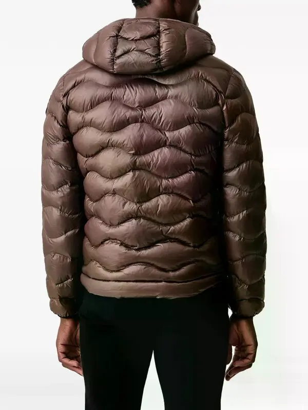 BLAUER. Wave-quilted Sorona® Aura Hooded Jacket