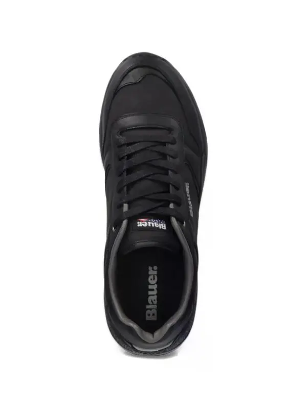 BLAUER. Ozark Logo-print Panelled Sneakers