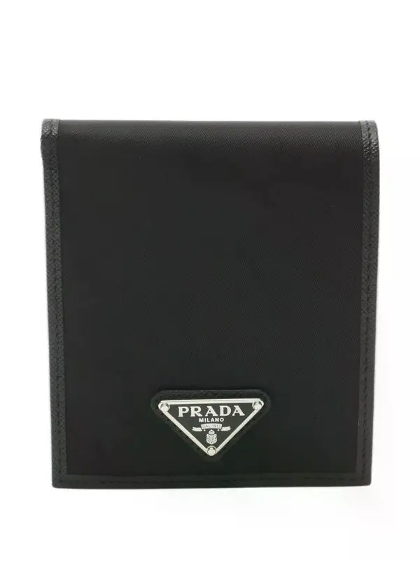 Prada Tessuto Saffiano Bi-fold Wallet