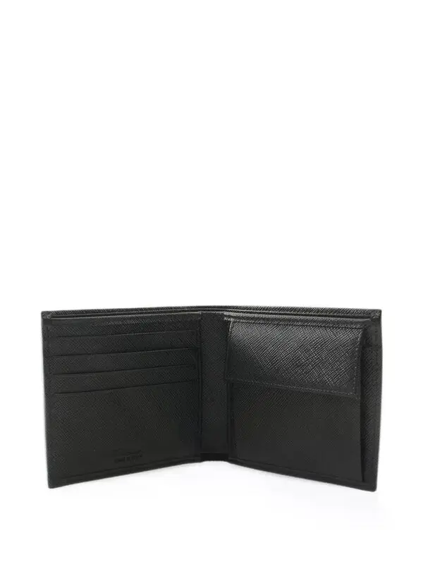 Prada Tessuto Saffiano Bi-fold Wallet