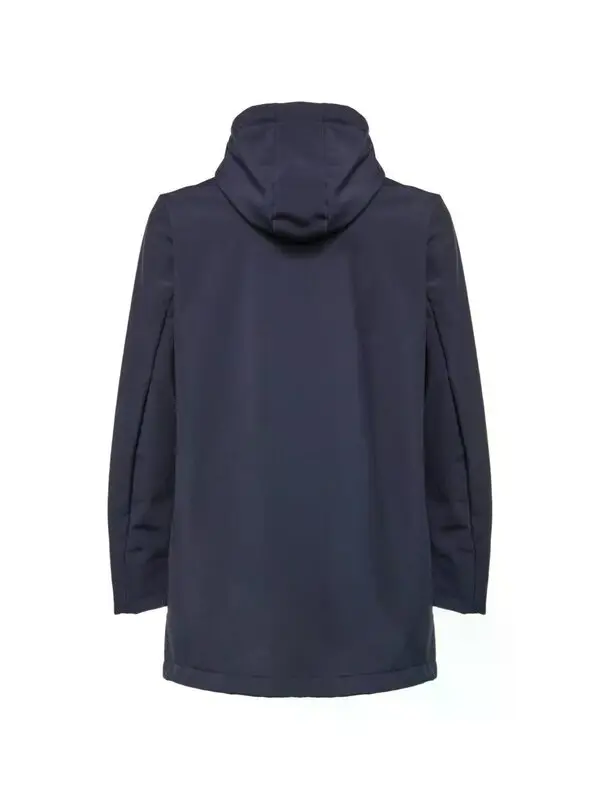 REFRIGIWEAR Logo-patch Hooded Coat - Blue