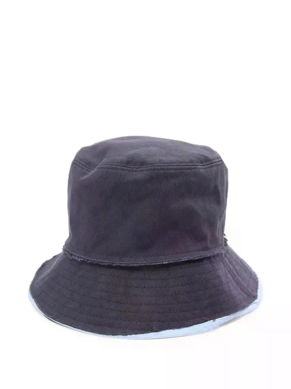 Miu Miu 2010s Logo-embroidered Bucket Hat
