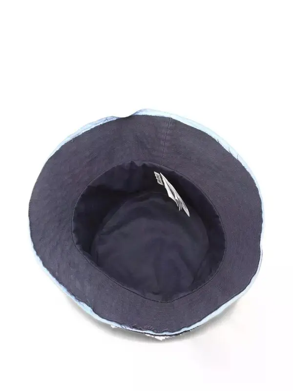 Miu Miu 2010s Logo-embroidered Bucket Hat