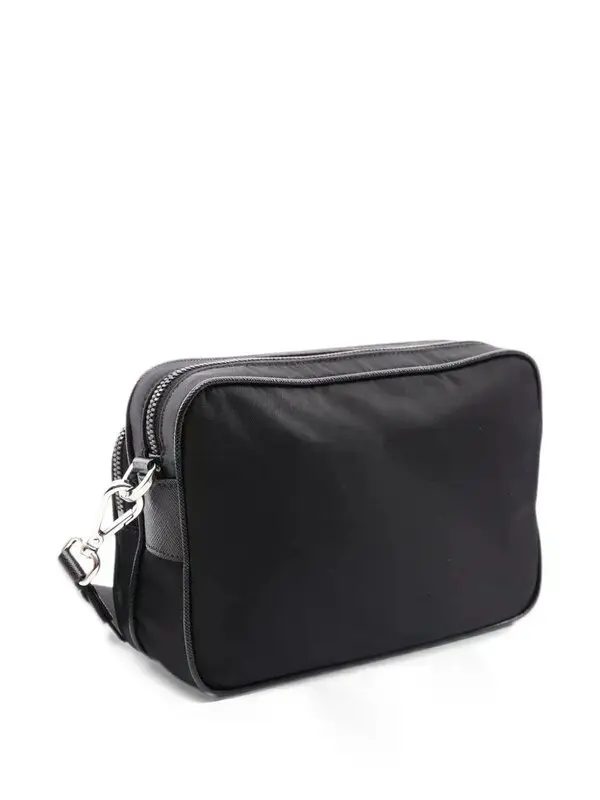 Prada Re-nylon Saffiano Leather Shoulder Bag