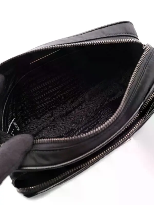 Prada Re-nylon Saffiano Leather Shoulder Bag