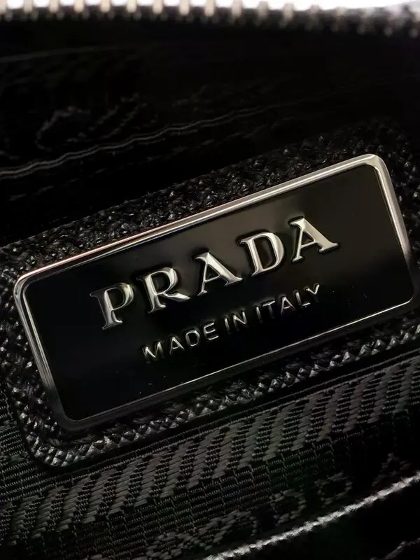 Prada Re-nylon Saffiano Leather Shoulder Bag