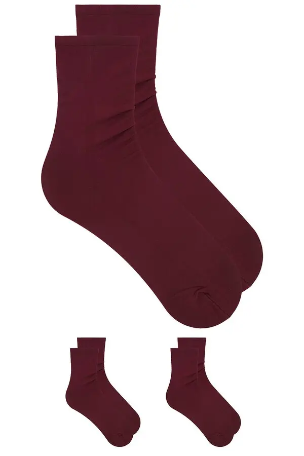 Swedish Stockings Olivia Knee High Socks In Red