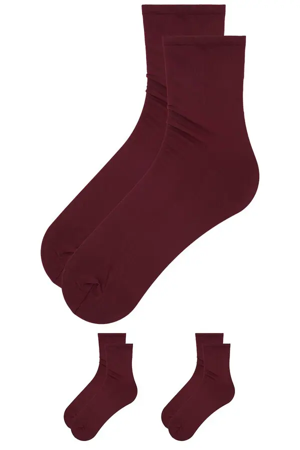 Swedish Stockings Olivia Knee High Socks In Red