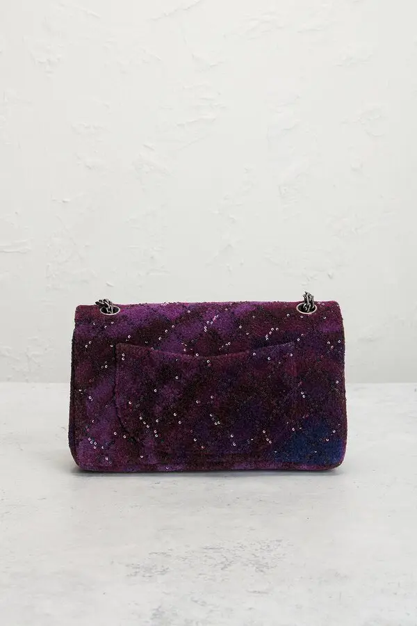 Chanel Sequined Wool Mini Reissue 2.55 Flap Bag